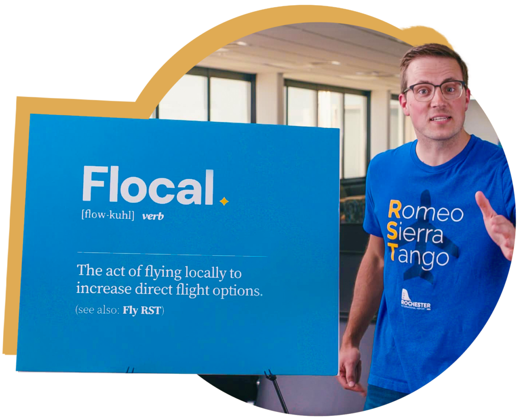 Airport Marketing Campaign: "Flocal" with RST | Hit Agency